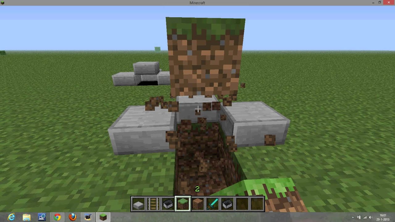 Minecraft - Mini bunker bouwen - YouTube