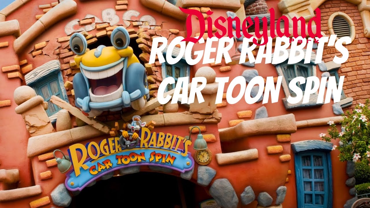 Roger Rabbit's Car Toon Spin Disneyland Ride POV - YouTube