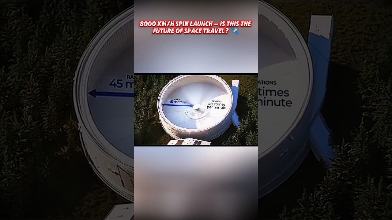8000km/h की रफ्तार! SpinLaunch कैसे भेजता है रॉकेट स्पेस में🚀 - YouTube