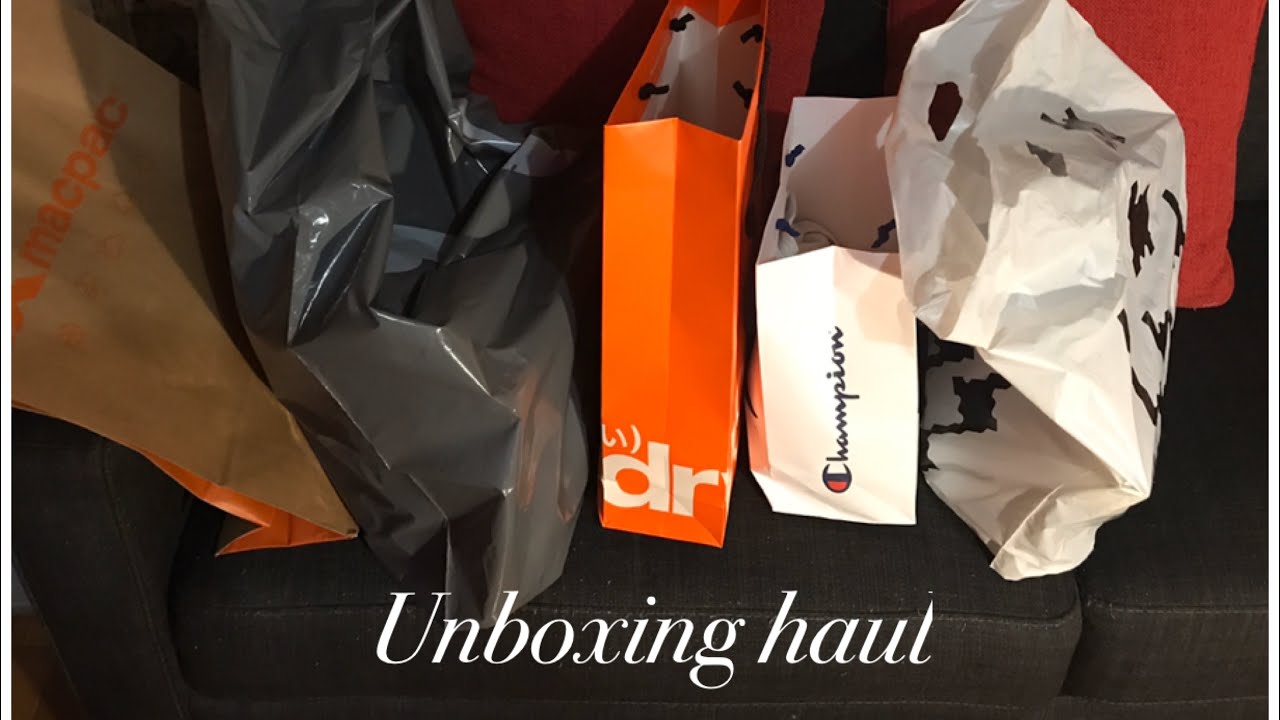 Unboxing haul - YouTube