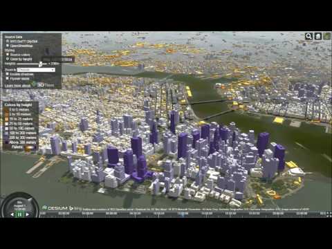 Cesium 3D Tiles Showcases - YouTube