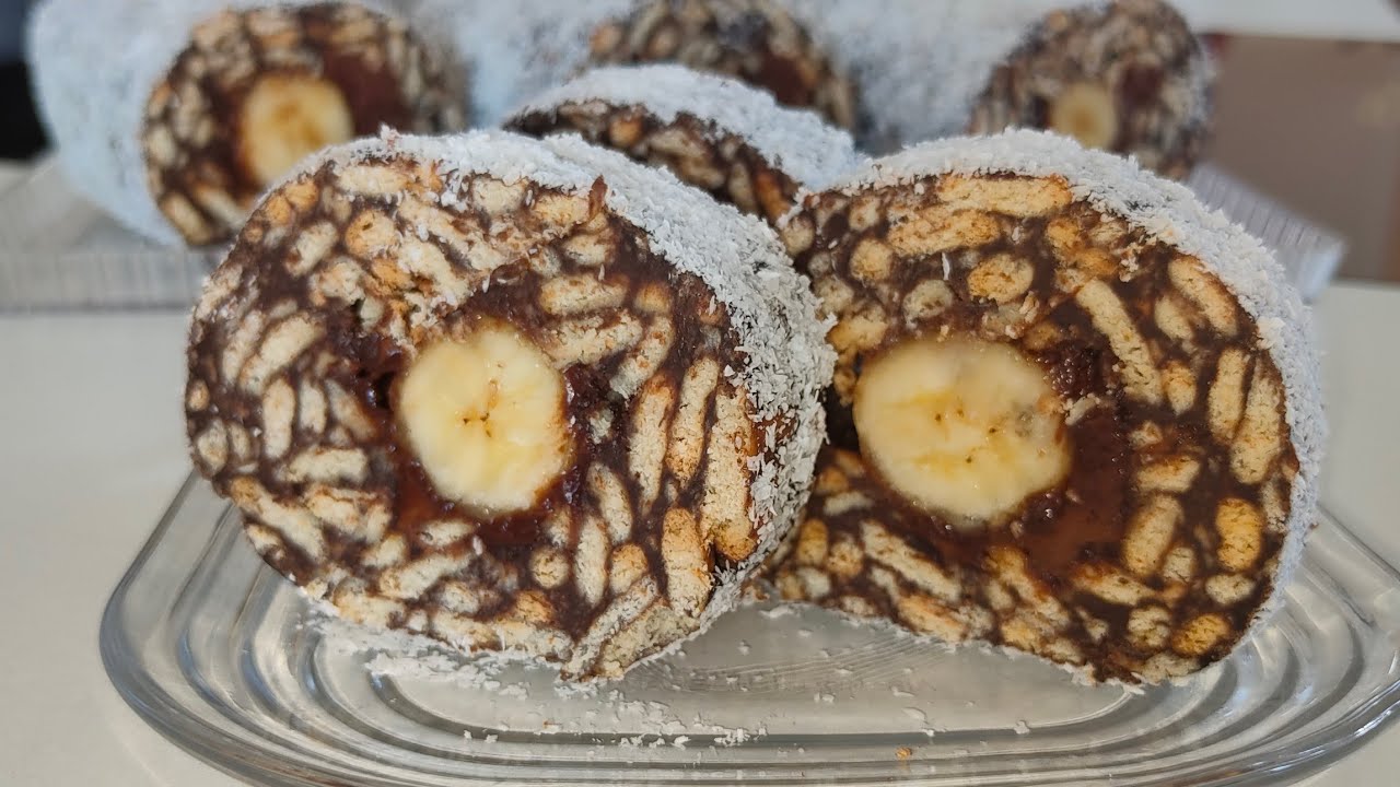 Banana rolat | ekuhinjica - YouTube