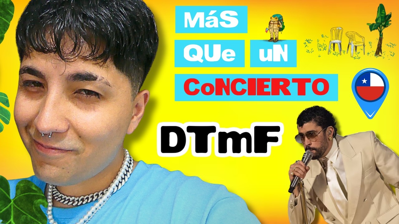 Así se vivió BAD BUNNY en CHILE - DTmF World Tour | principeferna - YouTube