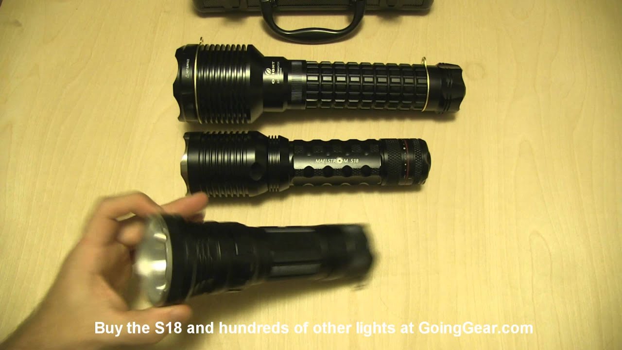 4Sevens Maelstrom S18 LED Flashlight Review - YouTube