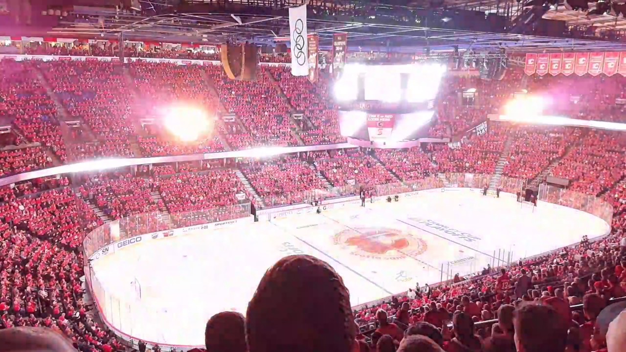 Calgary Flames Game 4 pregame intro - Flames vs Ducks - YouTube