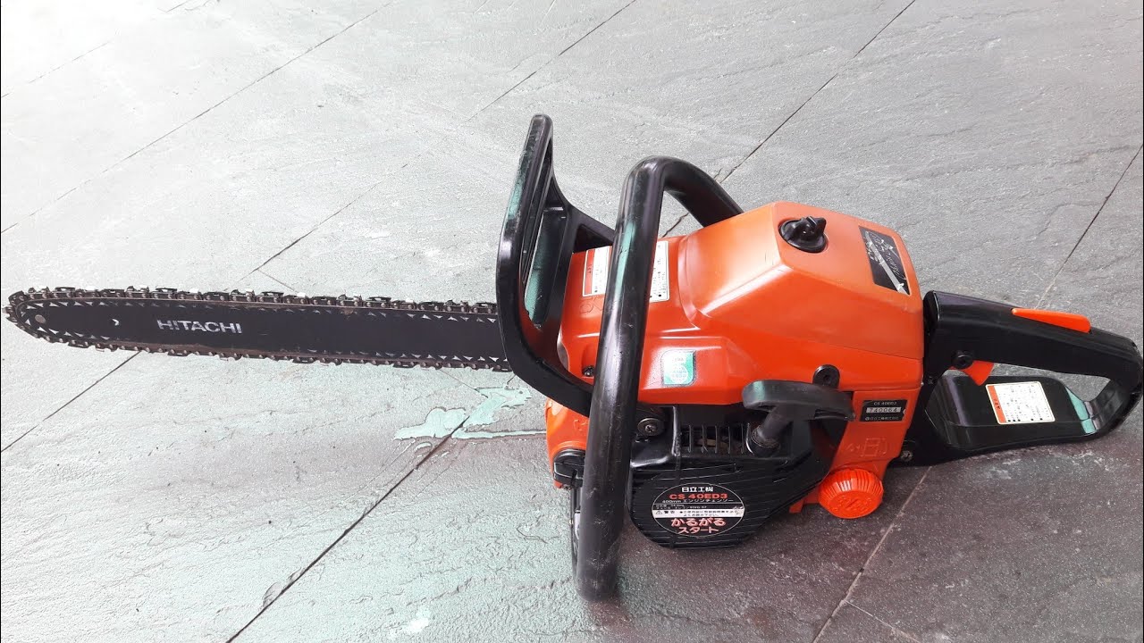 (Đã chốt) Máy cưa xích Hitachi Cs40, 40cc nòng 40 ly, trợ lực siêu nhẹ ...
