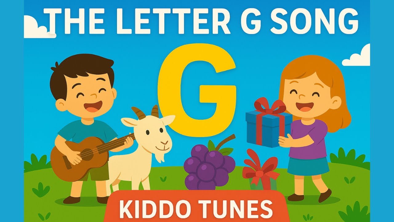 The Letter G Song! 🅶🎶 | Fun Alphabet Song for Kids | Kiddo Tunes - YouTube
