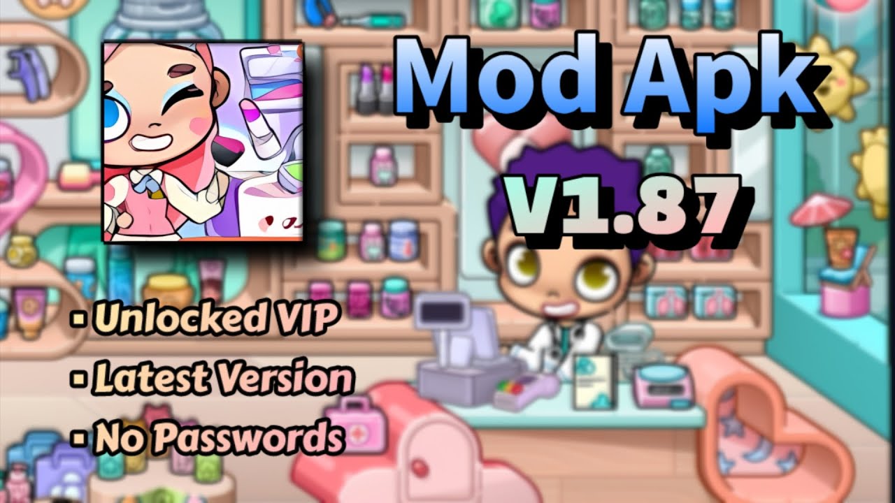 Avatar World Mod Apk 1.87 Unlocked VIP Gameplay - YouTube