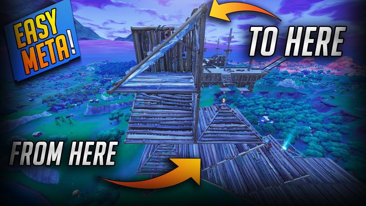 Brand New Fortnite Meta! Easy High ground Retake - YouTube