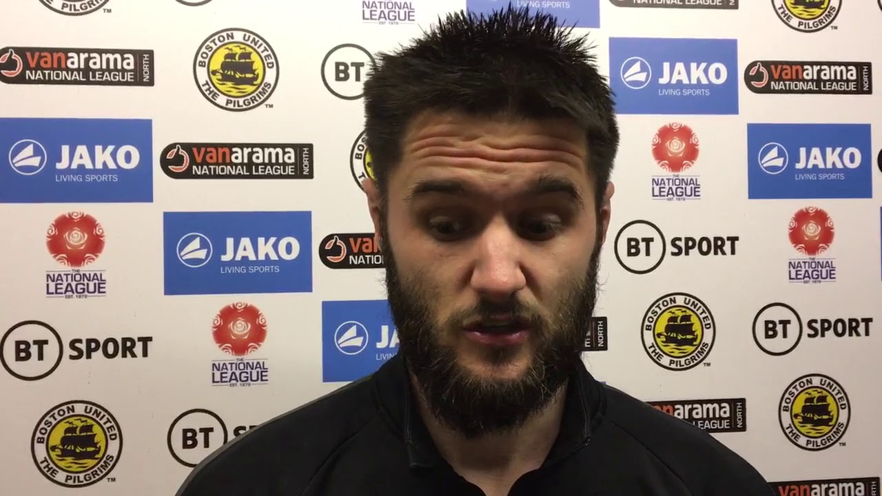 Dominic Knowles post-Blyth Spartans - YouTube