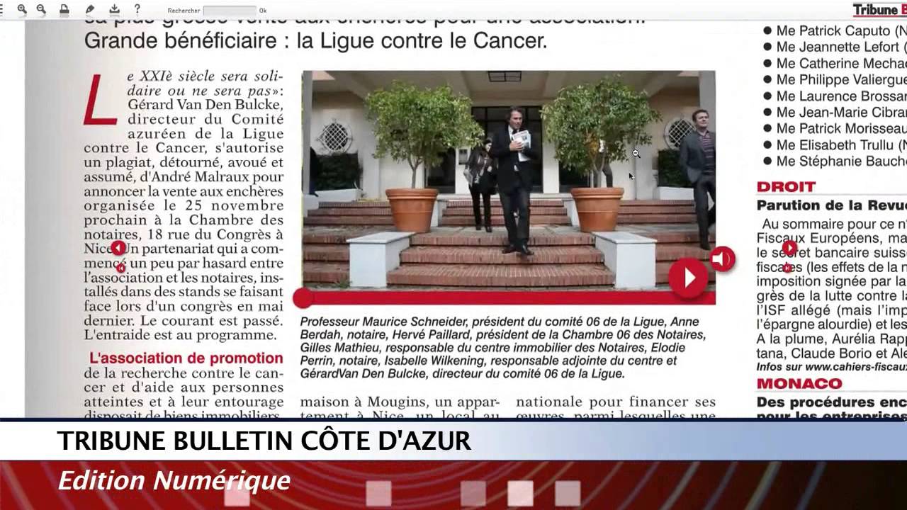 Présentation de Tribune Bulletin Côte d'Azur - YouTube