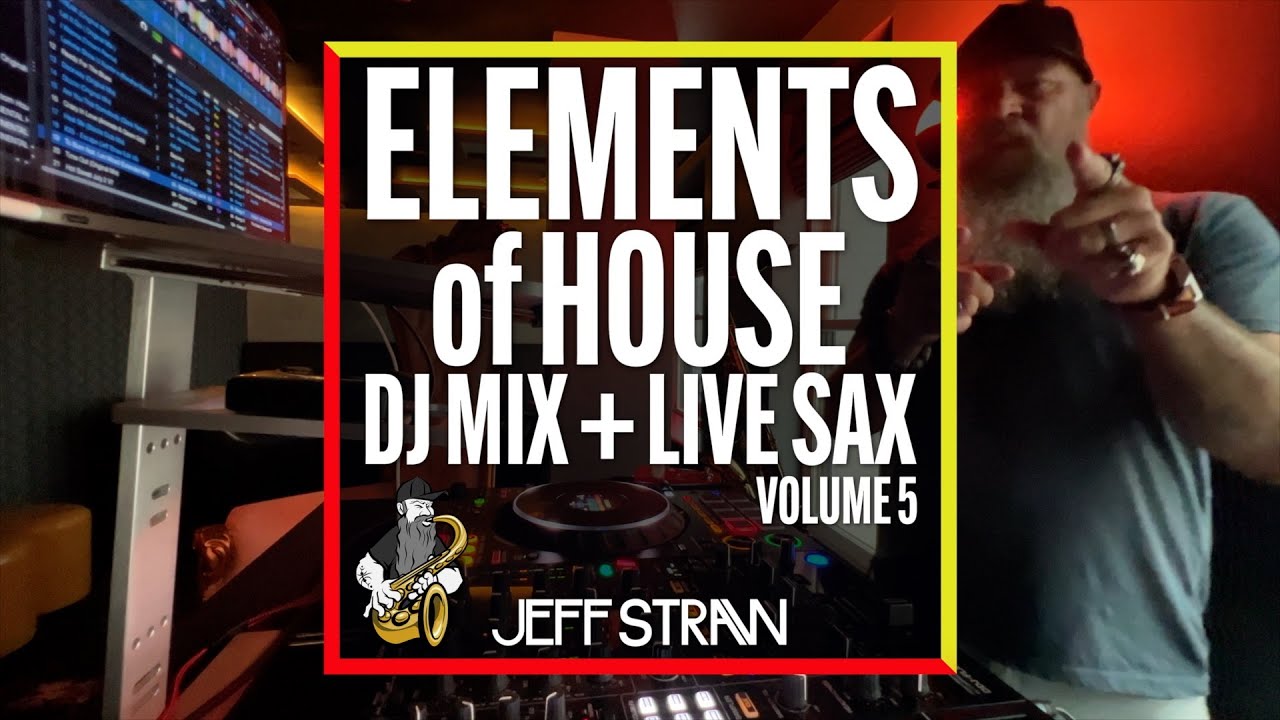 Deep Tech Minimal House Music DJ Mix - Live Saxophone - YouTube