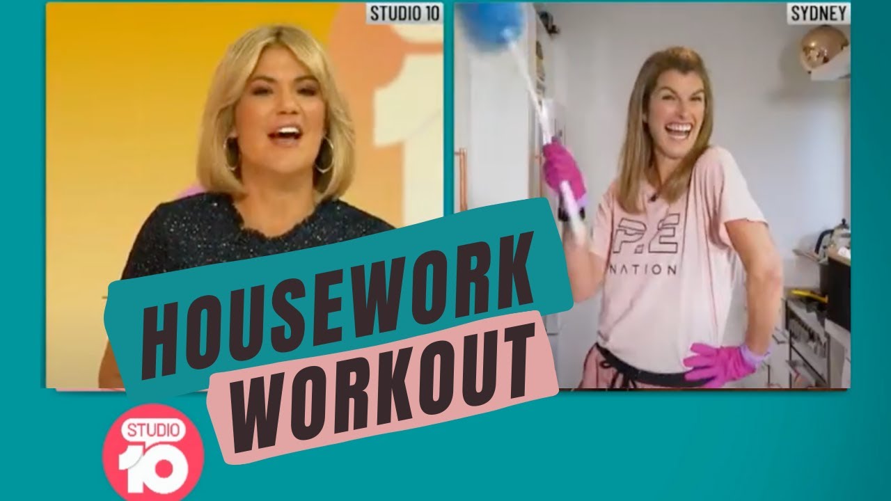 Studio 10 Spring Clean Housework Workout - YouTube