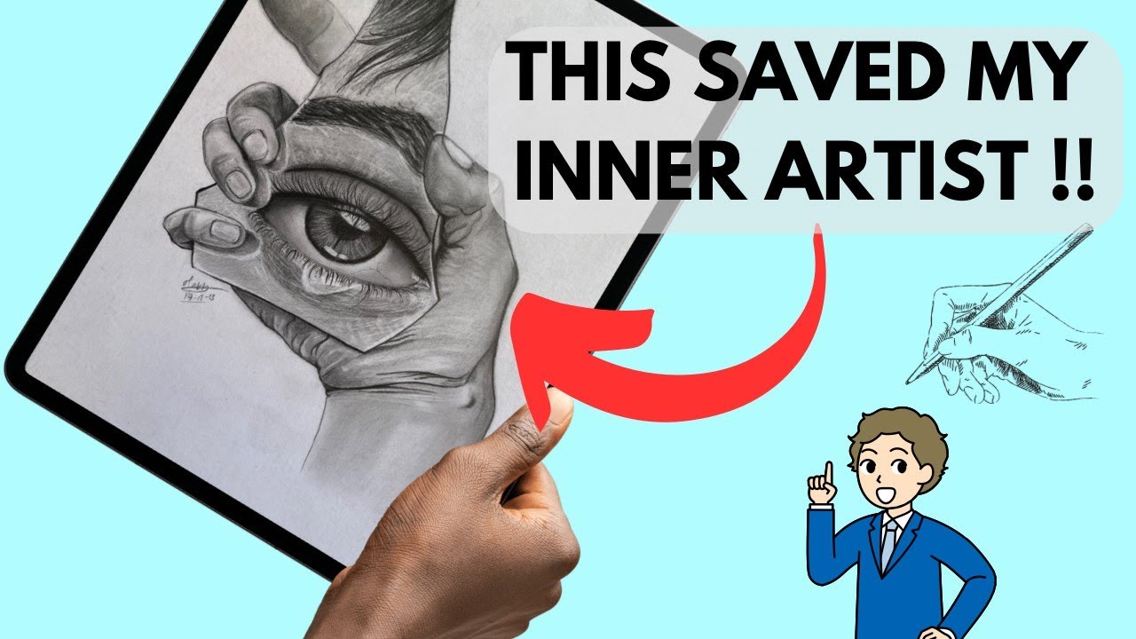 HOW THIS DRAWING SAVED ME !! | This drawing saved my inner artist ...