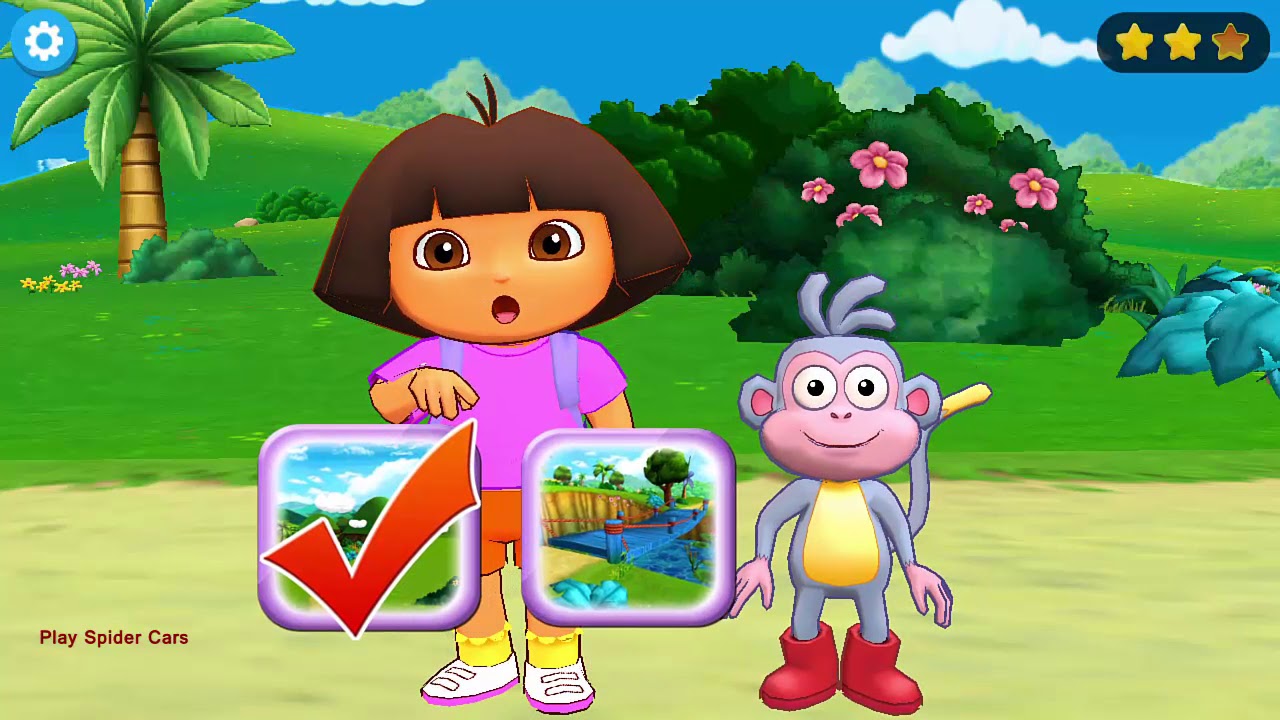 Kids Learn With Dora Nature Dora Has A Special Friend Video Game for ...