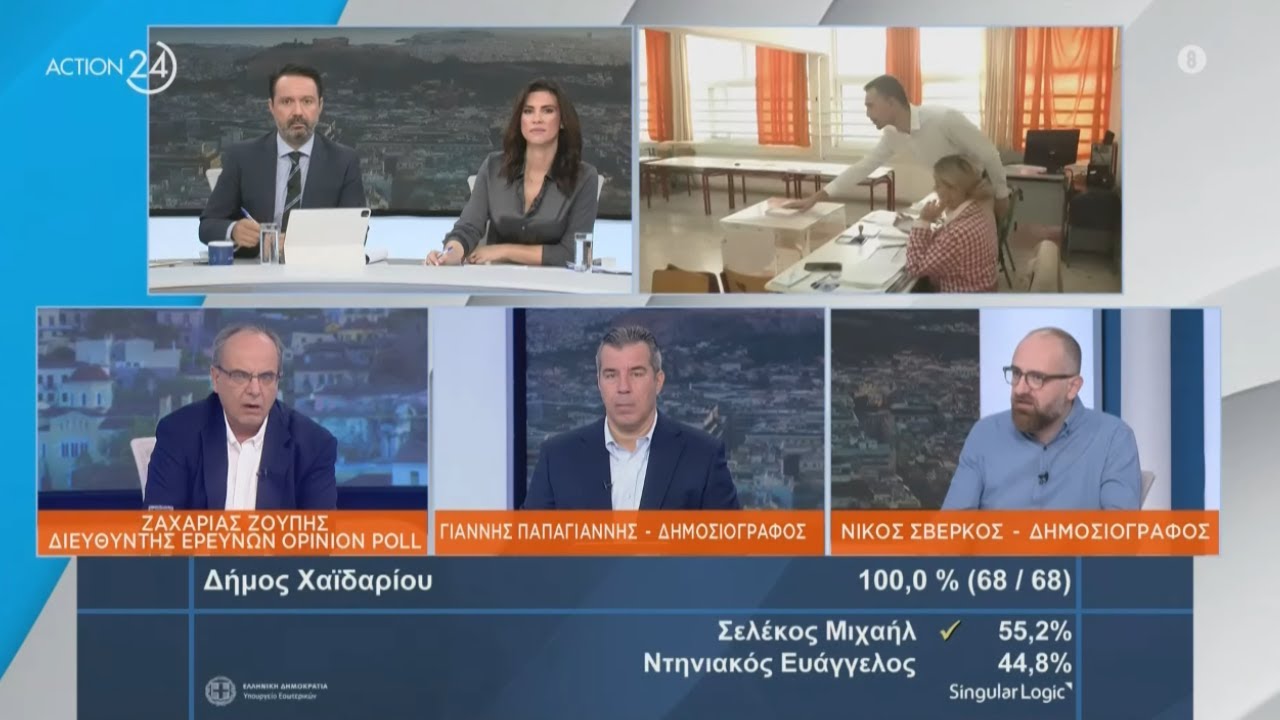 Ζ. Ζούπης - Γ. Παπαγιάννης και Ν. Σβέρκος σχολιάζουν τα αποτελέσματα ...