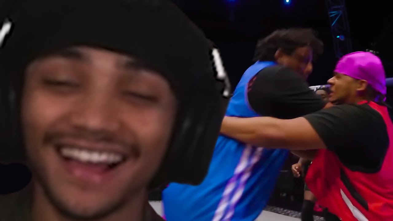 AGENT AND FANUM GET FREAKY DURING AMP MMA BASKETBALL 🏀👿 - YouTube