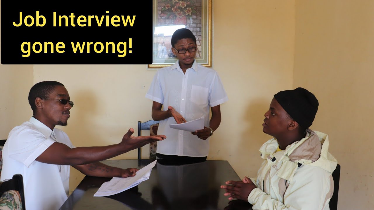 Job interview gone wrong - YouTube