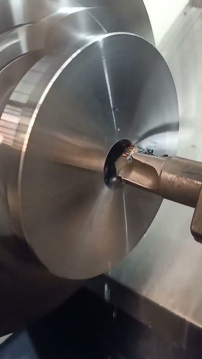 ID machining 🔥#machine #cncmachineoperating #cncmachine #cnc #cncprogramming - YouTube