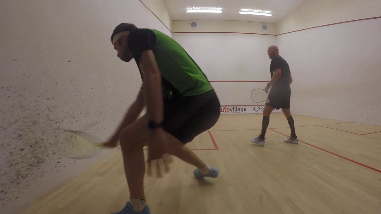 UK RACKETBALL EAST GLOS 2019 TIM VAIL V MIKE HARRIS IST GAME - YouTube