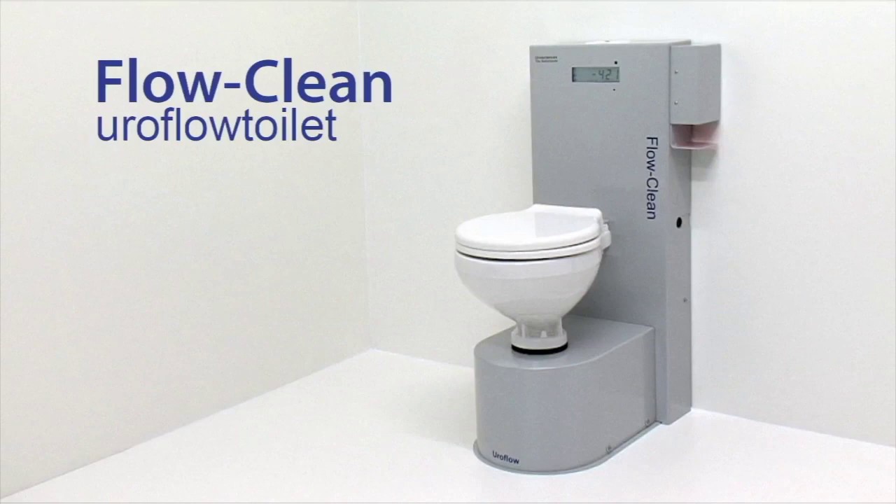 Flow Clean Uroflow Toilet Urosciences Urotex Medical - YouTube