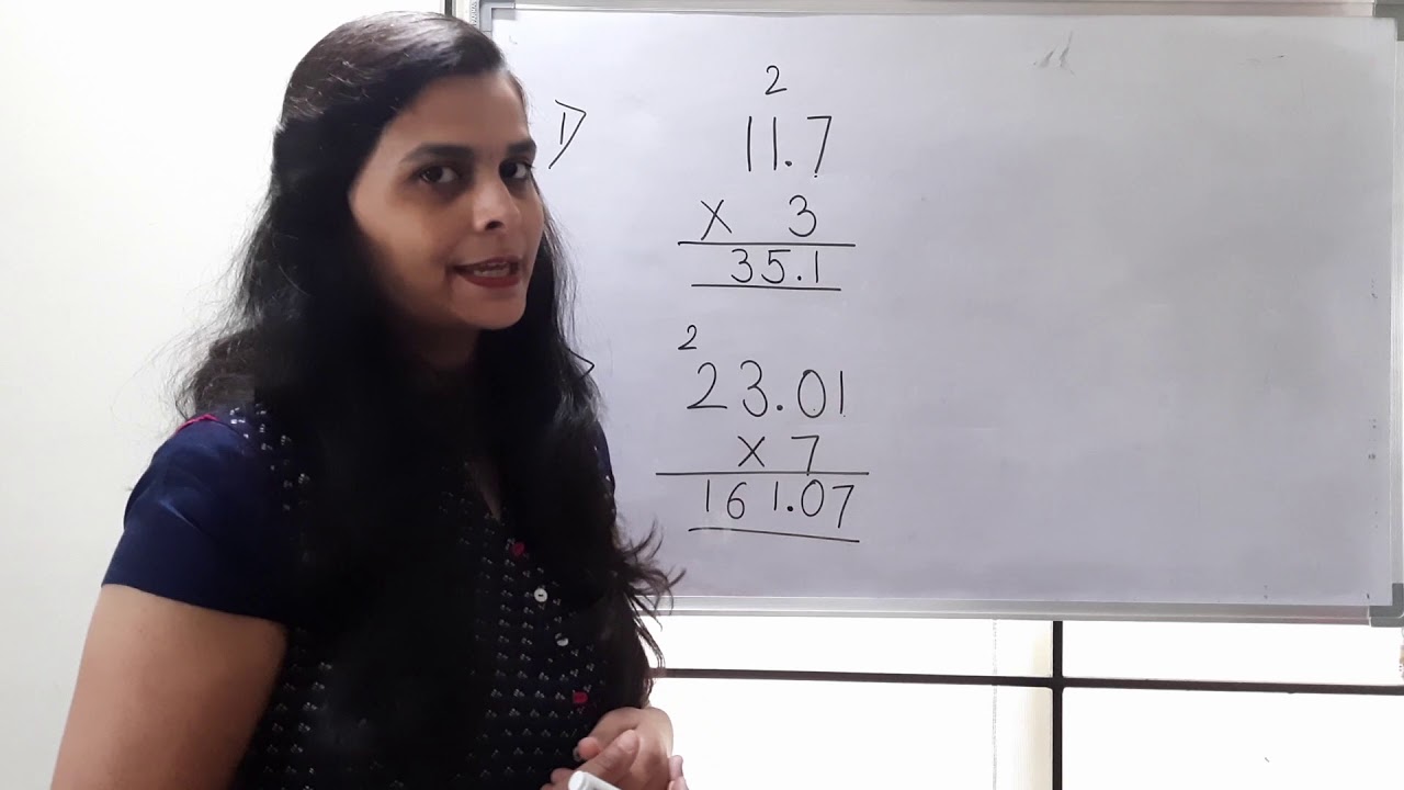 Multiplication Of Decimal Numbers In Hindi Multiplication Of Decimals Multiplication Of Decimal Numbers In Hindi Multiplication Of Decimals
