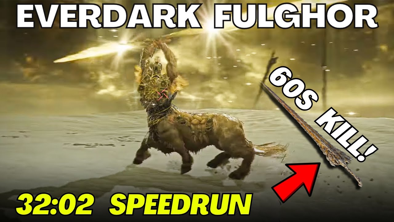 60s Everdark Fulghor Kill | 32 Minute Nightreign Speedrun - YouTube