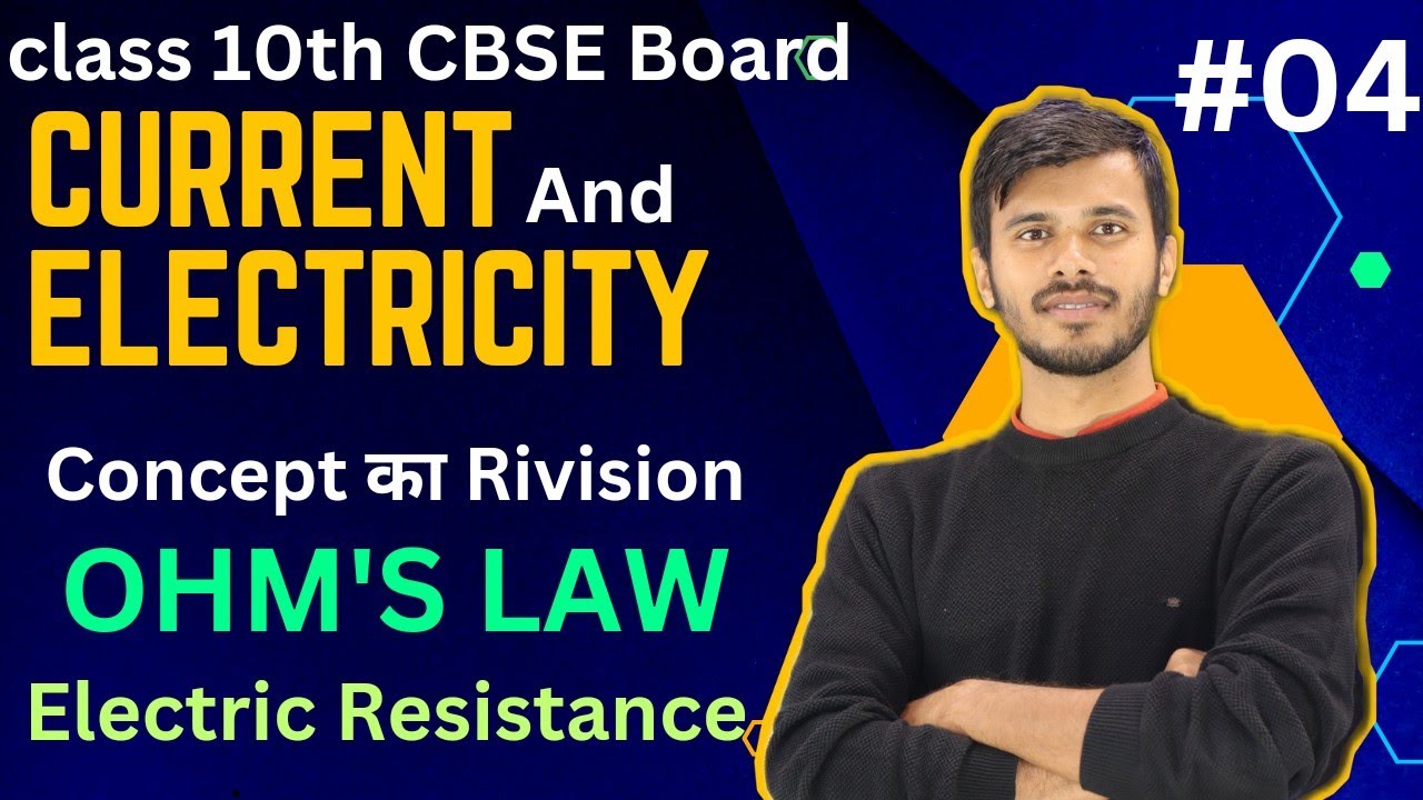 Ohm's Law , Electric Resistance , Resistivity science class 10th #04 ...