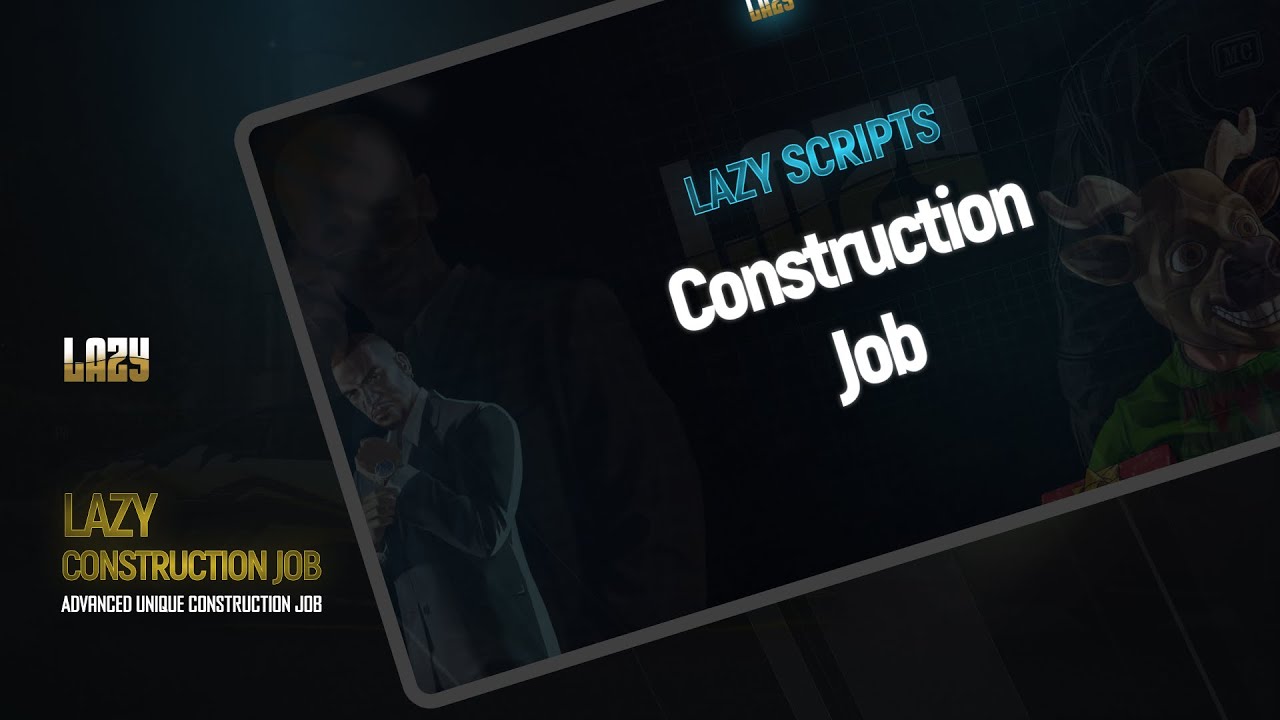 [FiveM] Lazy Construction Job [ESX] - YouTube