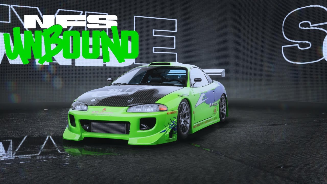 NFS Unbound: Mitsubishi Eclipse Customization & Gameplay - YouTube