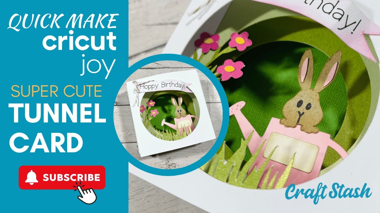 Tunnel Card Tutorial - Cricut Joy Project Idea - YouTube
