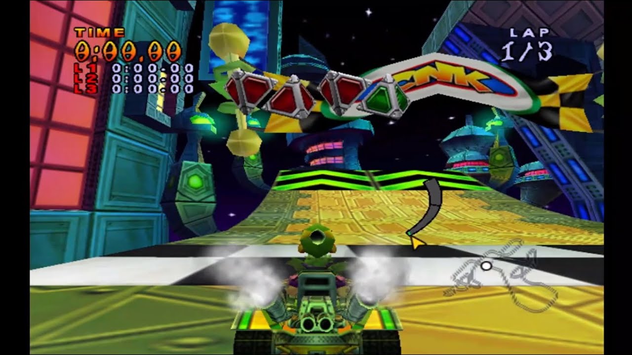 Crash Nitro Kart (CNK) | Electron Avenue | Velo Time Trial - YouTube