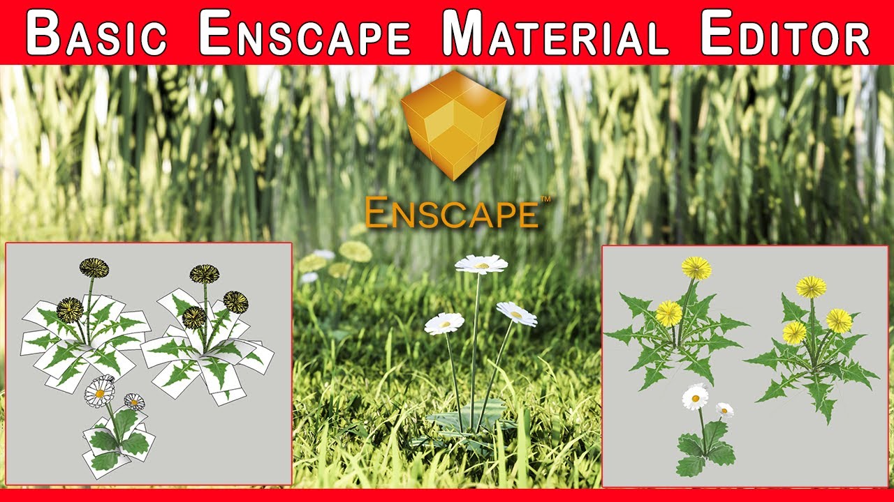Enscape for Sketchup - Tutorial Tips How to Material Editor | Enscape 2 ...