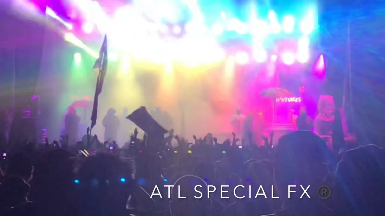 Massive Faygo Cannons Blast Faygo at Insane Clown Posse Gathering of ...