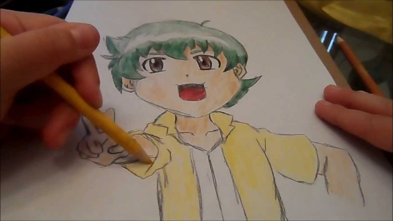 BeyDrawing~ Colored Speed Drawing Request: Kenta Yumiya - YouTube