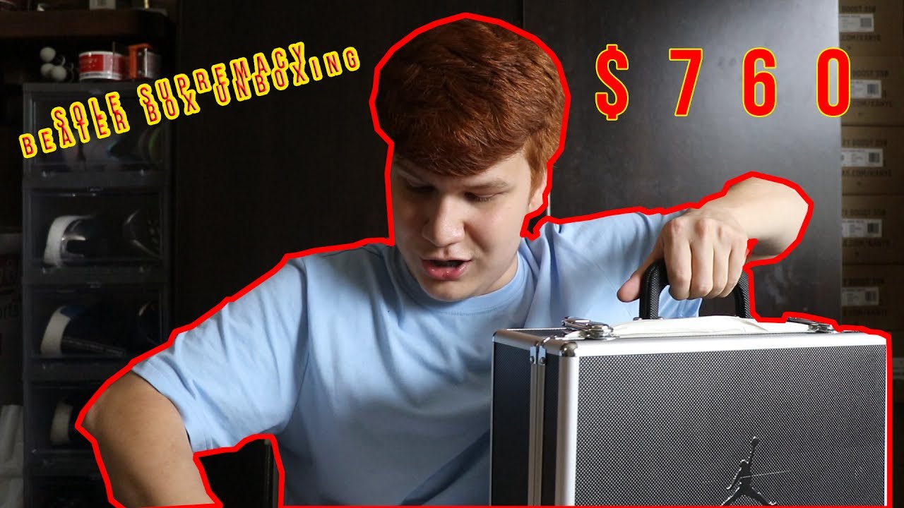 $760 SOLE SUPREMACY BEATER BOX UNBOXING - "BEST PACKAGED JORDAN EVER ...
