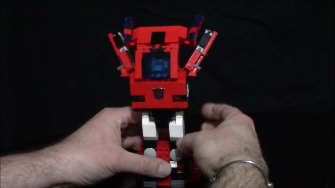 Lego Transformers - G1 Sideswipe Rebooted by BWTMT Brickworks - YouTube
