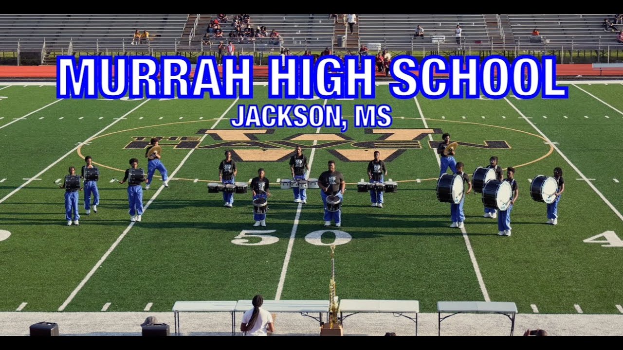 MURRAH HIGH SCHOOL @ WHITEHAVEN BATTLE OF THE DRUMMERS 2024 - YouTube