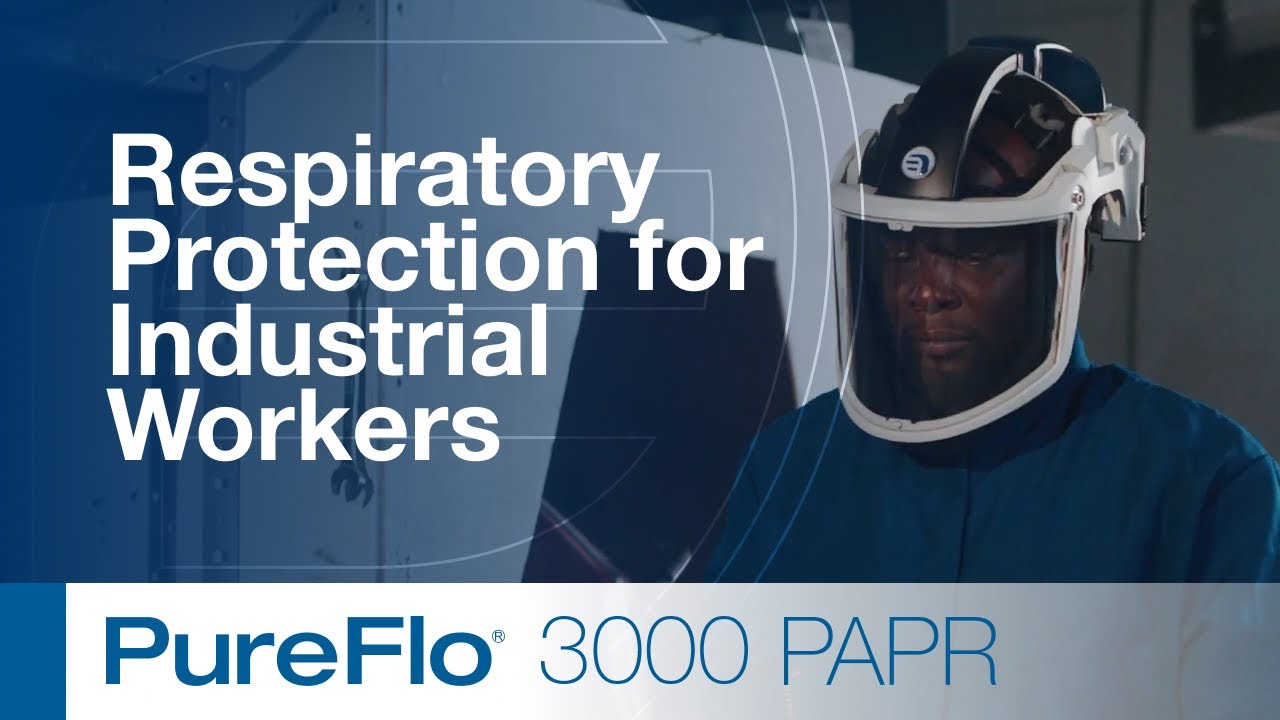 PureFlo 3000 PAPR | Respiratory Protection for Industrial Workers - YouTube