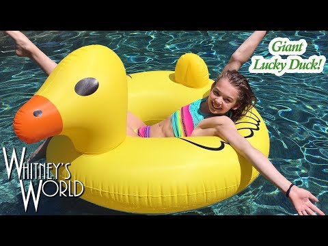 Bir Dev Şanslı Duck! | Whitney Bjerken