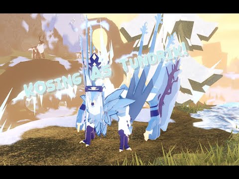 KOSing as TUNDRIK | Creatures Of Sonaria - YouTube