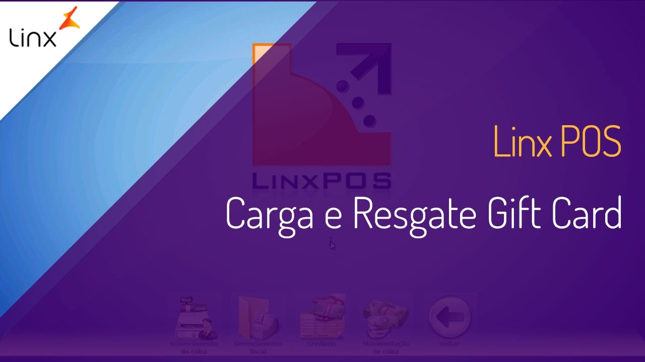 Linx POS - Carga e Resgate Gift Card - YouTube