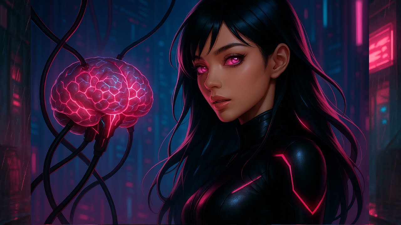 Neon Cyberpunk Study Music — Deep Focus for Work, Coding & Exam Prep - YouTube