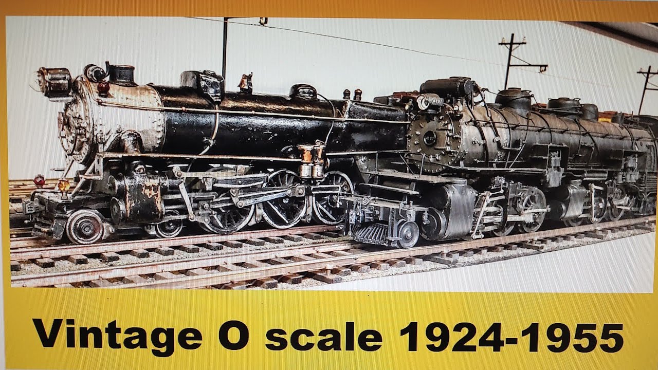 History of O Scale Model Trains 1924 -55 part of O Scale Central ...