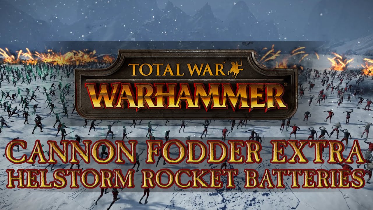 Total War: Warhammer - Cannon Fodder Extra: Zombie Horde vs Helstorm ...