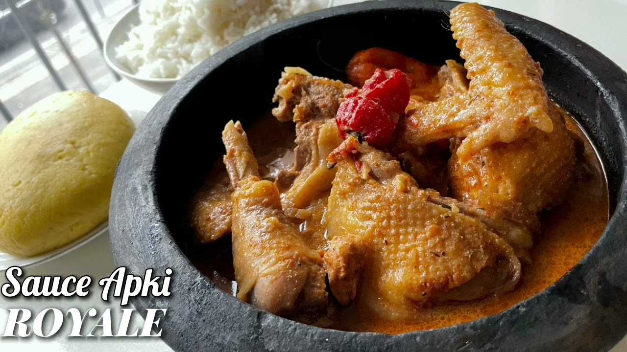 Sauce Apki ROYALE (idée de plat traditionnel pour les fêtes) - YouTube