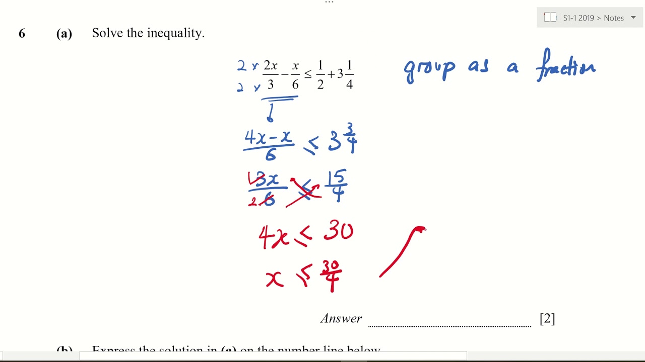 YHSS S1 EOY 2018 P1Q6 - YouTube