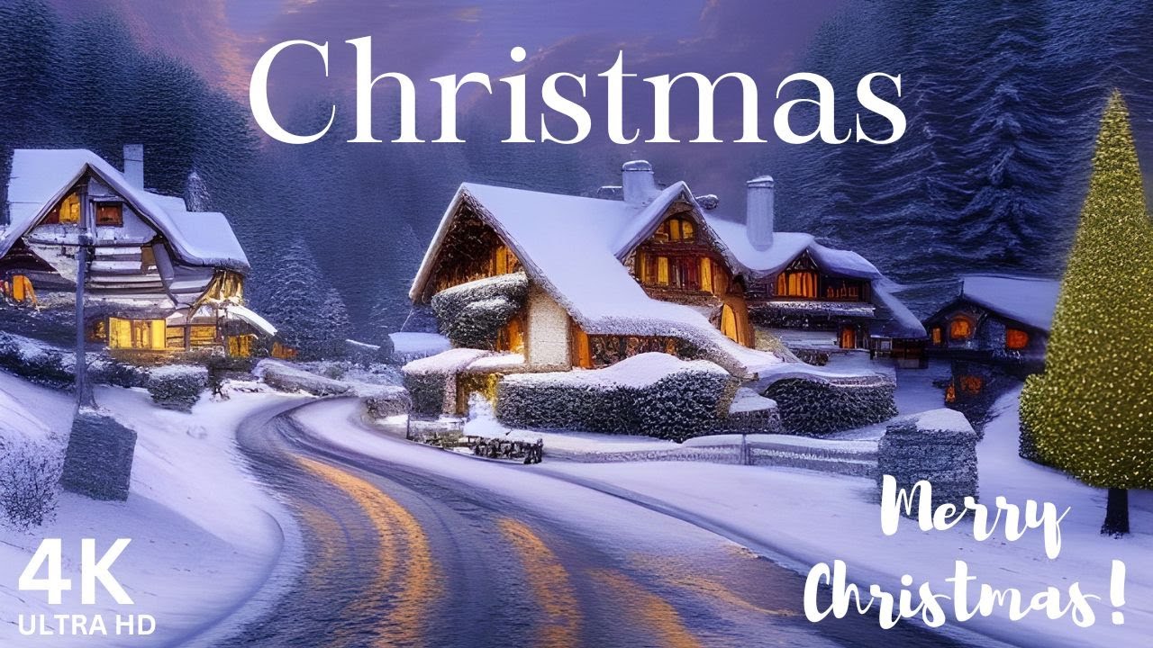Christmas Wonderland 4K - scenic Winter Relaxation Film with Christmas ...