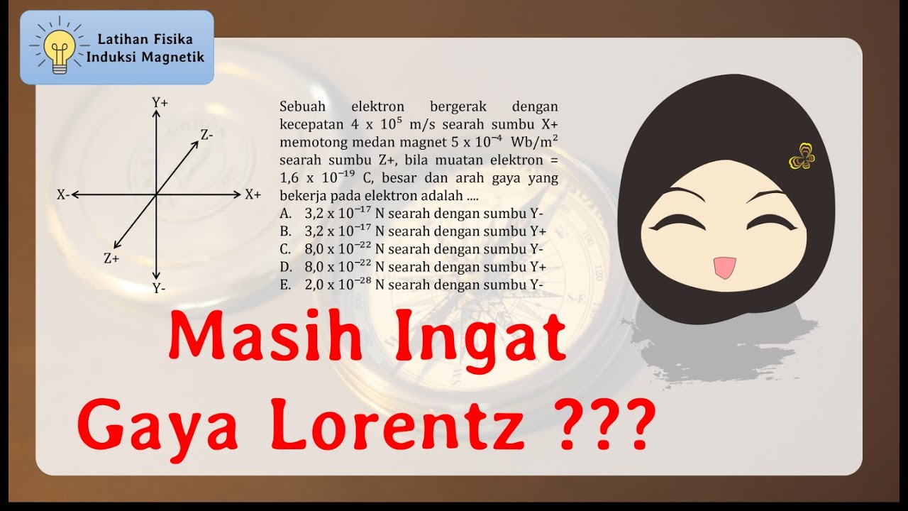 Latihan Soal Fisika - Gaya Lorentz - YouTube