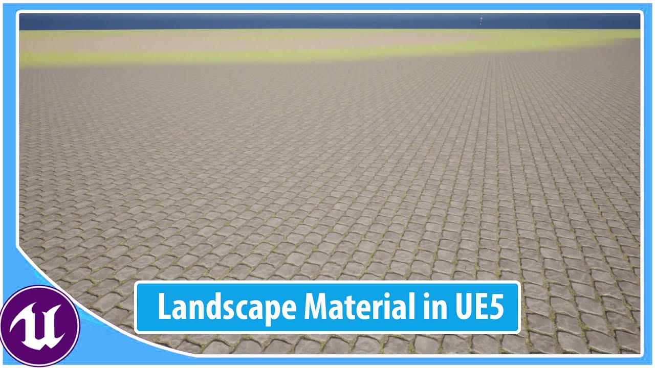 Landscape Material in UE5 (Part 1) - YouTube